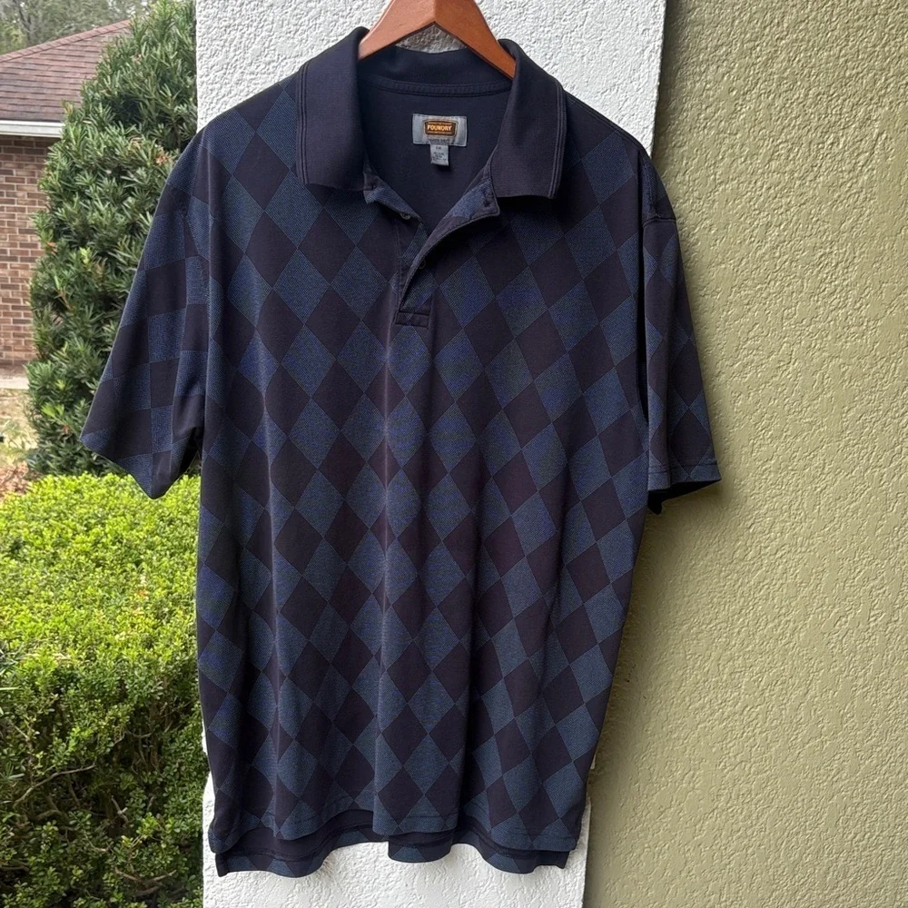 The Foundry Supply Co. | Shirts | The Foundry Supply Co Mens Navy Blue ...
